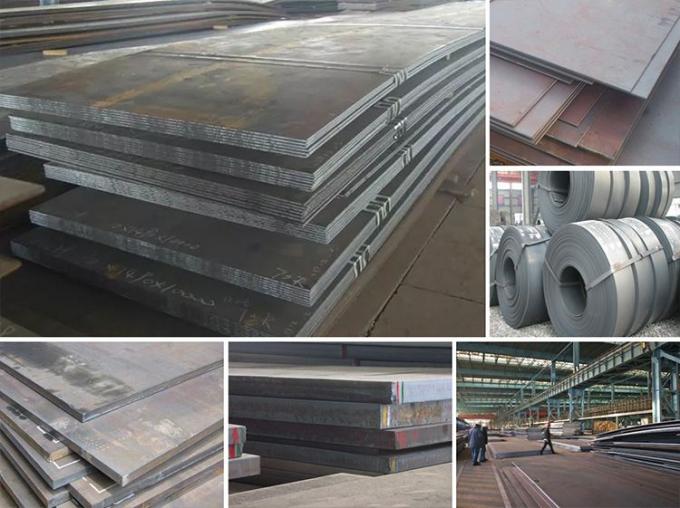 A36 ST37 S45C ST52 MS Steel Plate Rust Treatment Blasting Surface